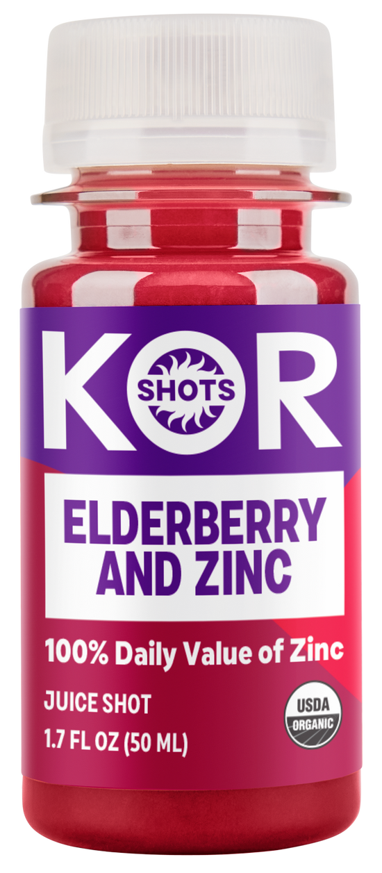 Elderberry Zinc Wellness Shot (12 Pack) – KOR Shots